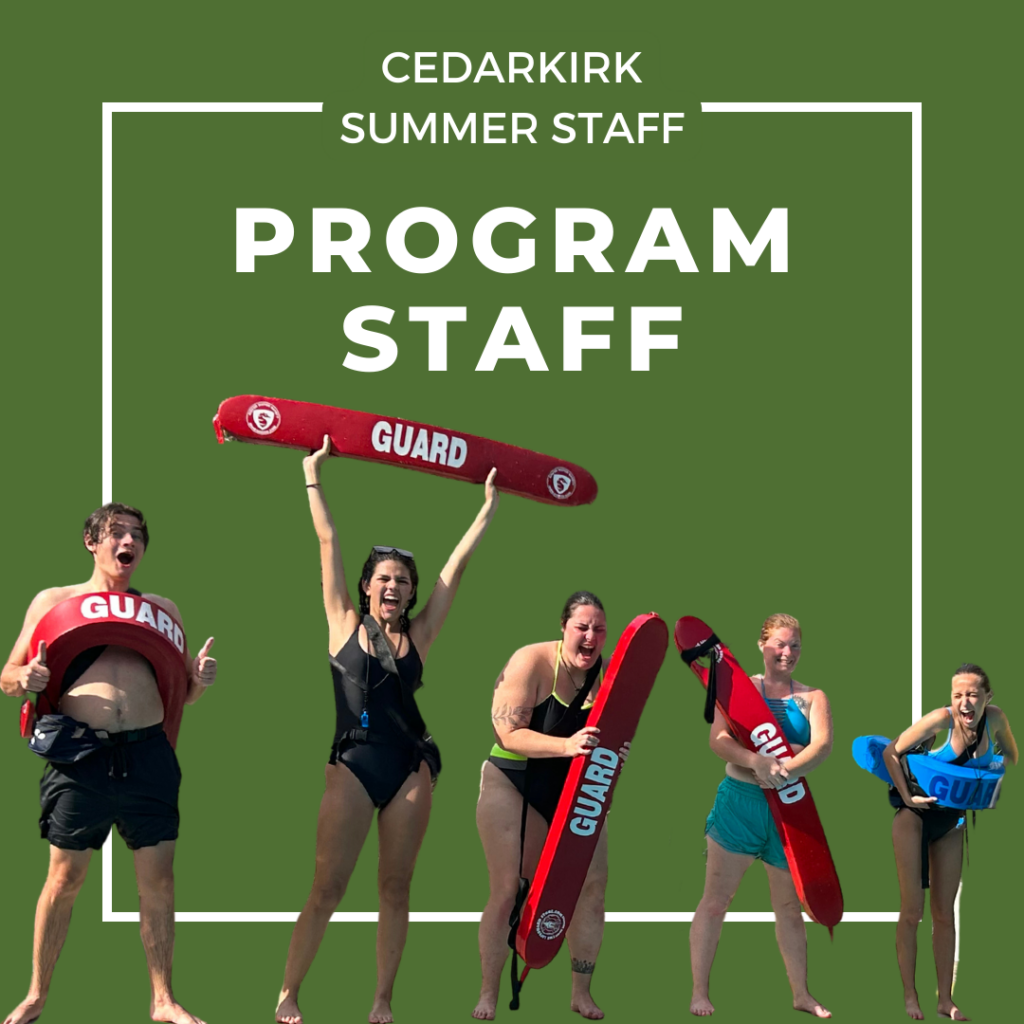 Summer Staff Employment 2026 - Cedarkirk Camp & Conference Center